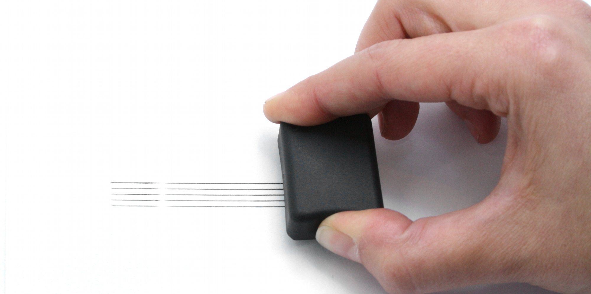 Dibujar pentagramas musicales con Staff Stamp